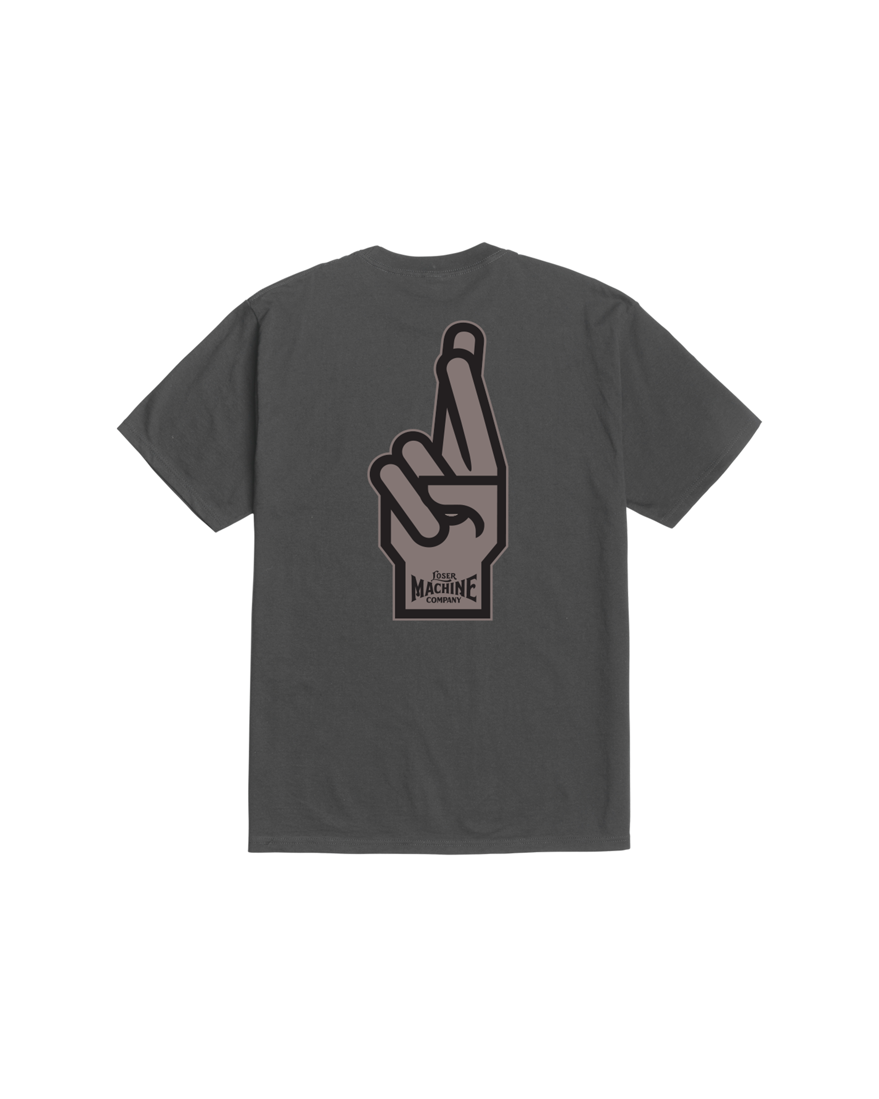 GOOD LUCK FINGERS STOCK T-SHIRT – Loser Machine Company